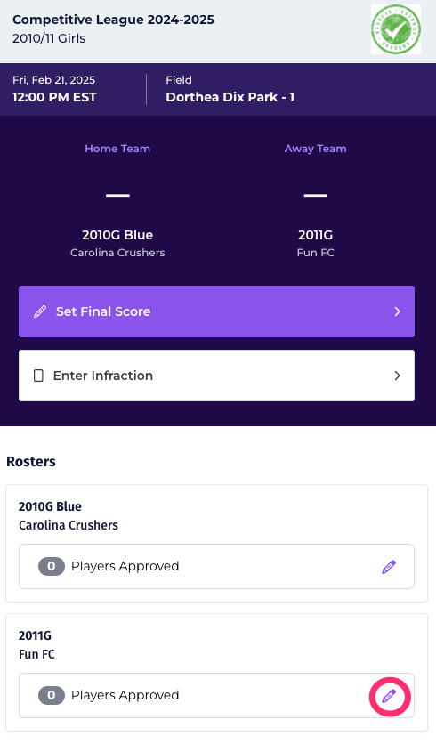Working as a Game Scoring Assistant – PlayMetrics Governing System